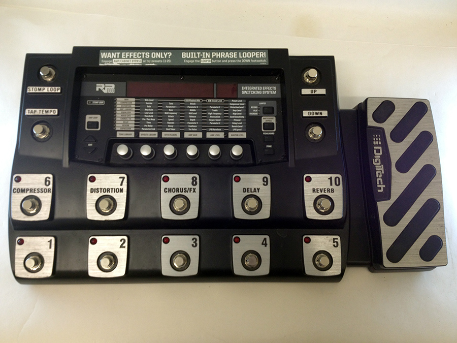 Pedálový efekt DIGITECH RP1000 multiefekt záruka